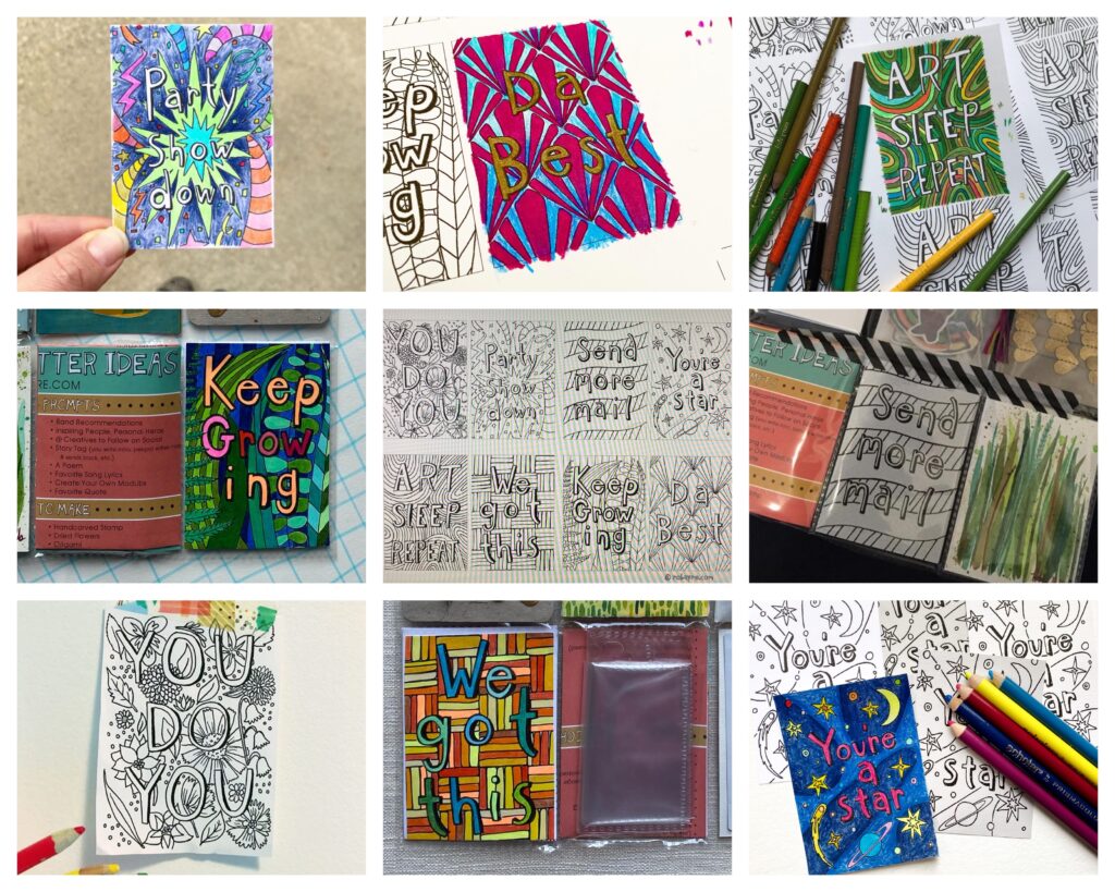 Coloring Book Cards and a Giveaway – CLOSED – Inspiration Junkie ...